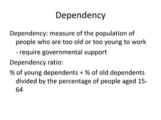 DTM and Population Pyramids | PPTX