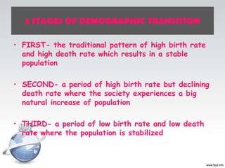 Population and demography | PPTX