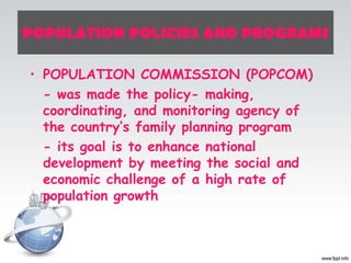 Population and demography | PPTX