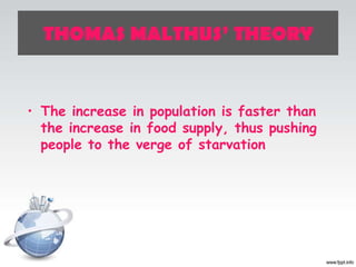 Population and demography | PPTX