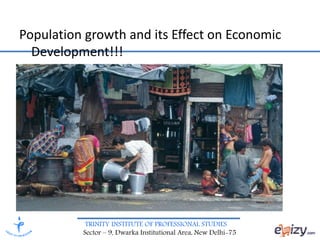 Population and economic development | PPTX