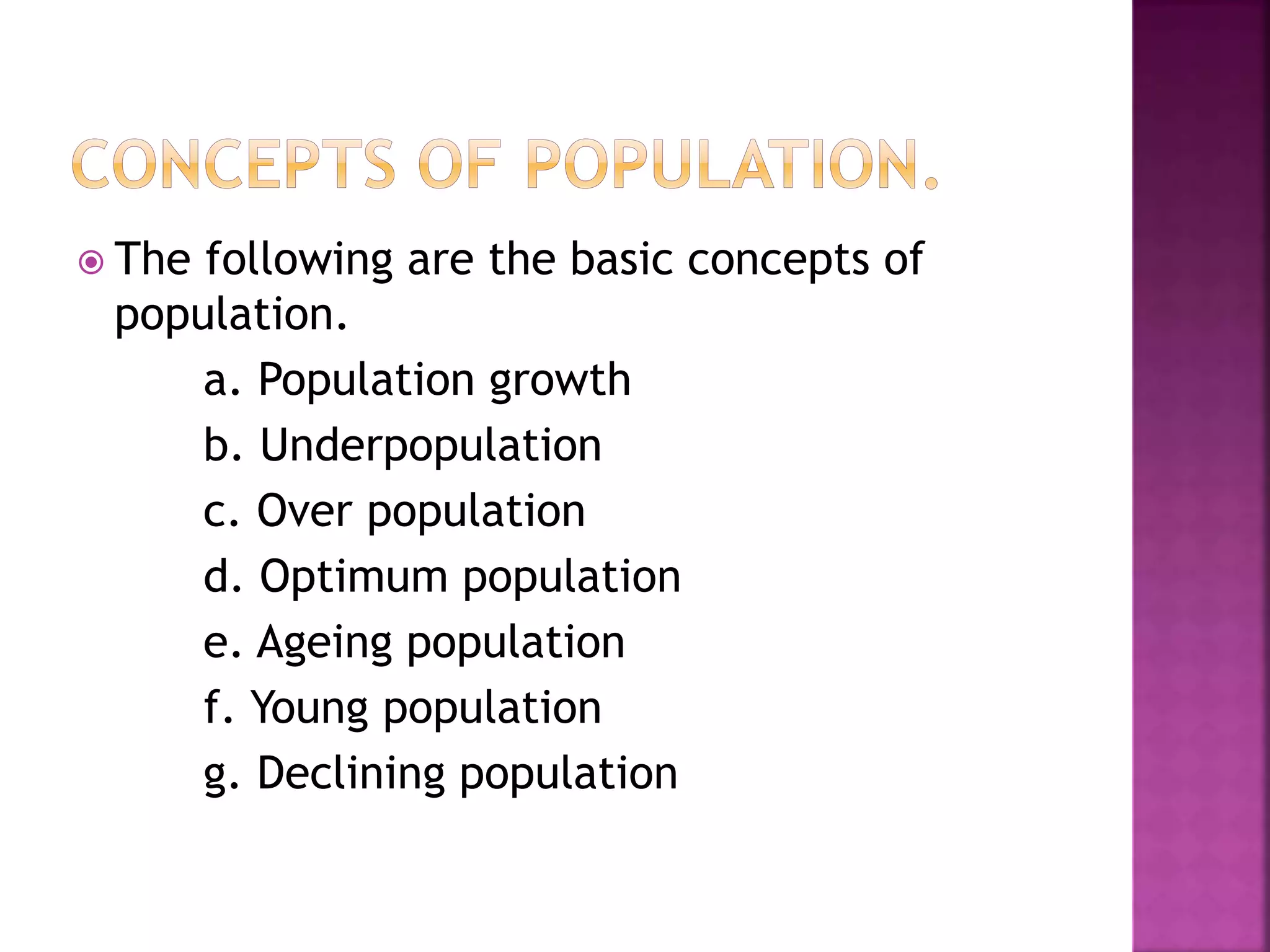 Population and employment | PPTX