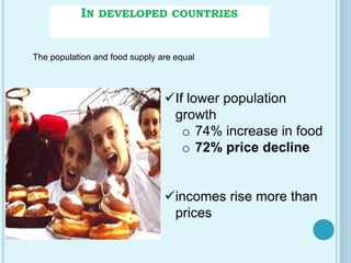 Population and food supply | PPTX