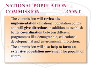 Population and its control | PPSX