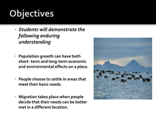 Population and movement | PPTX