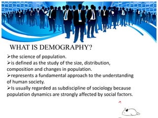 Population and related issues | PPTX
