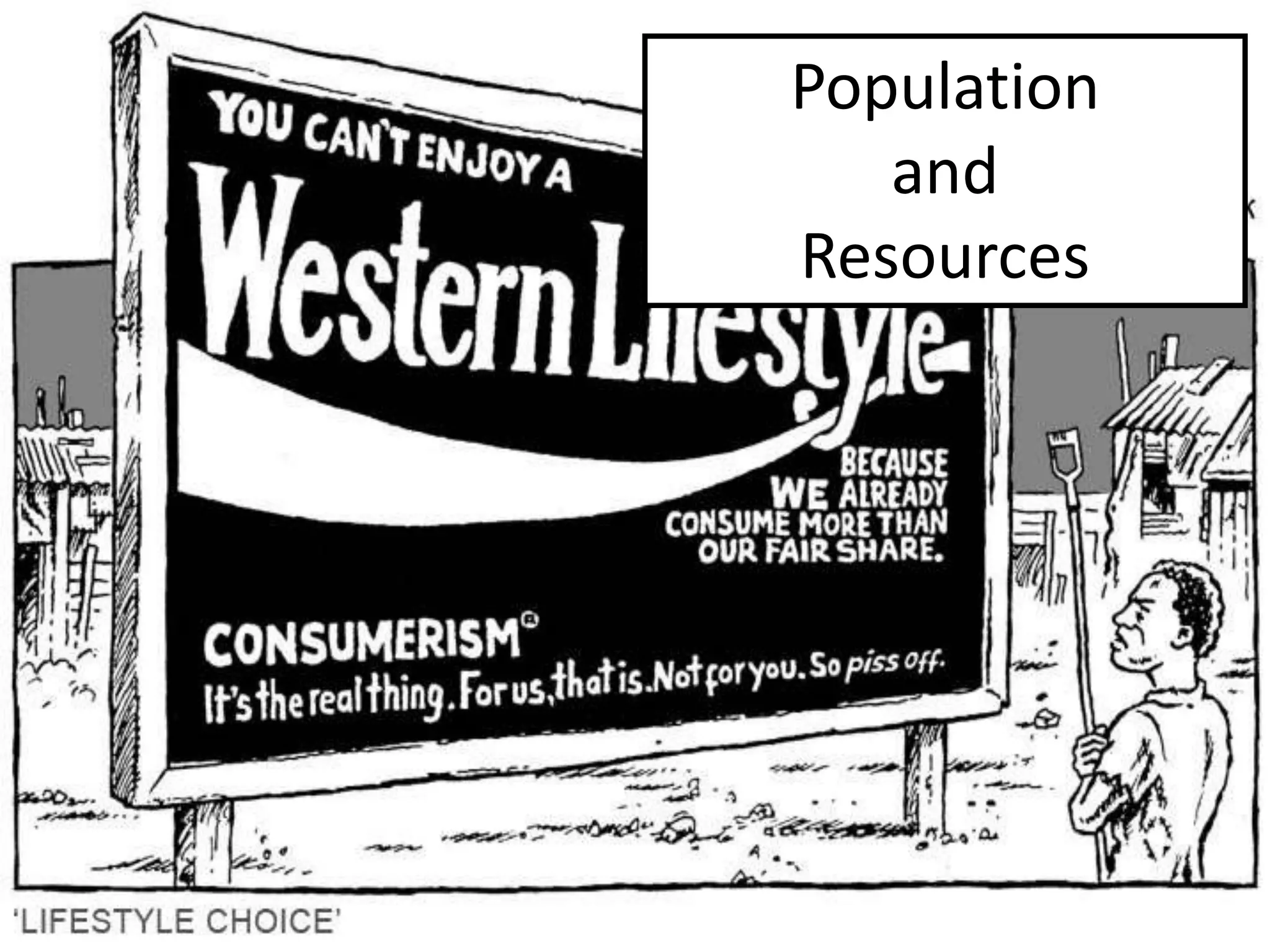 Population and resources[1] | PPTX | Economy | Business and Finance