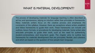 Developing Principled Frameworks and Sampling Methods for Materials ...