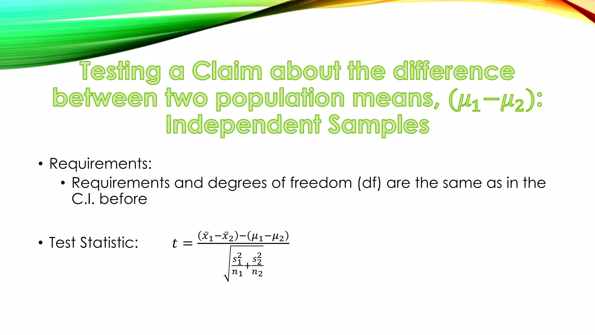 Population And Sample Mean Pdf Standardized Testing Educational Assessment