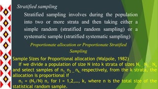 Population and sampling | PPTX | Science