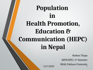 Population and Sampling in HPEC research.pptx