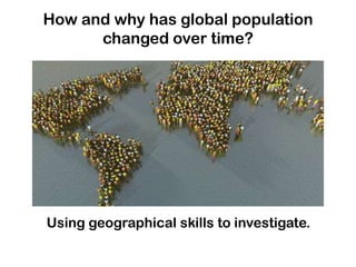 Population and skills lesson | PPTX