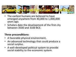 Population and urbanization | PPTX