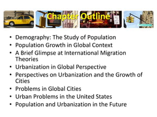 Population and urbanization | PPTX