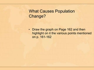 Population Change | PPTX