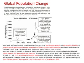 Population change revision | PPTX