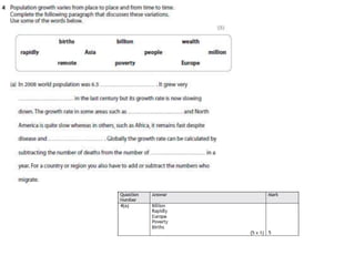 Population change revision | PPTX