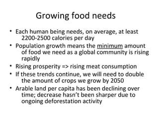 Population, climate change and food security, Karin Kuhlemann ...