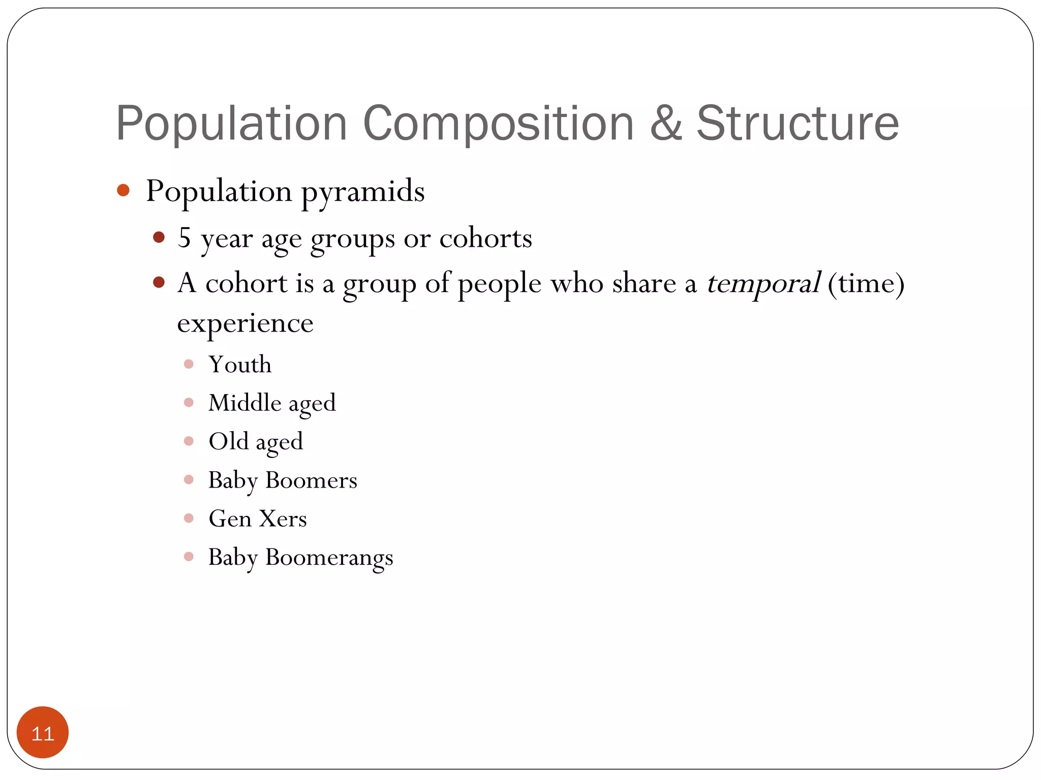 Population Composition & Structure | PPT