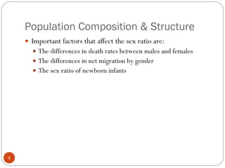 Population Composition & Structure | PPT