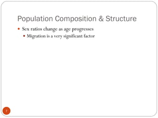 Population Composition & Structure | PPT