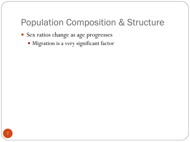 Population Composition & Structure | PPT