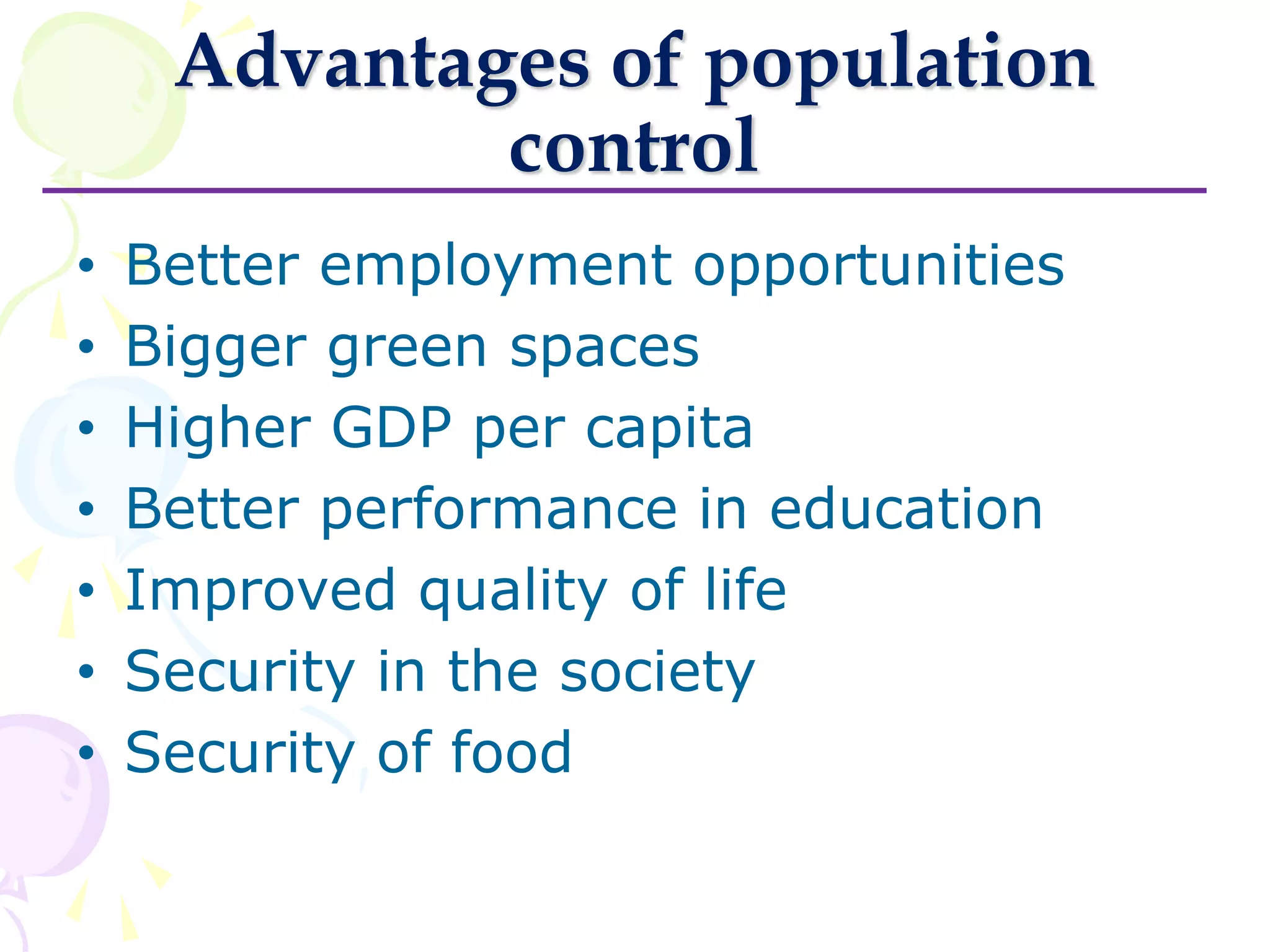 Population Control | PPTX