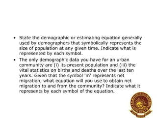 CAPE Sociology Unit Two Population controlpolicy | PPTX