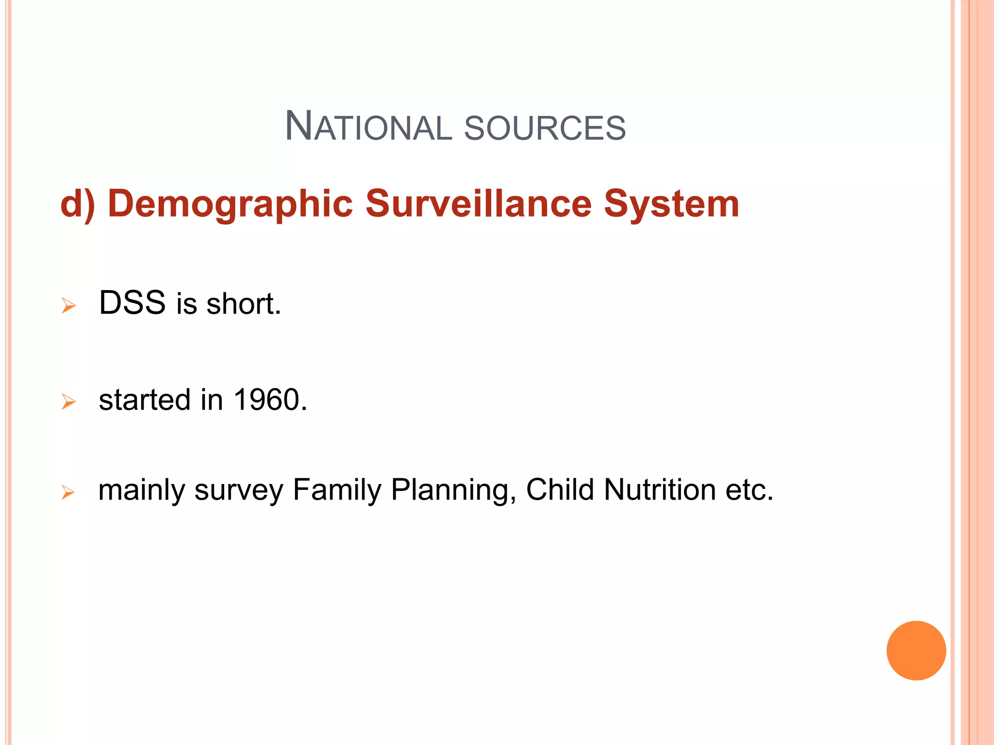 Population data sources | PPTX
