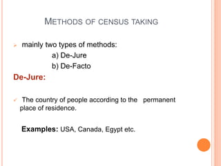 Population data sources | PPTX