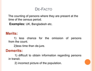 Population data sources | PPTX