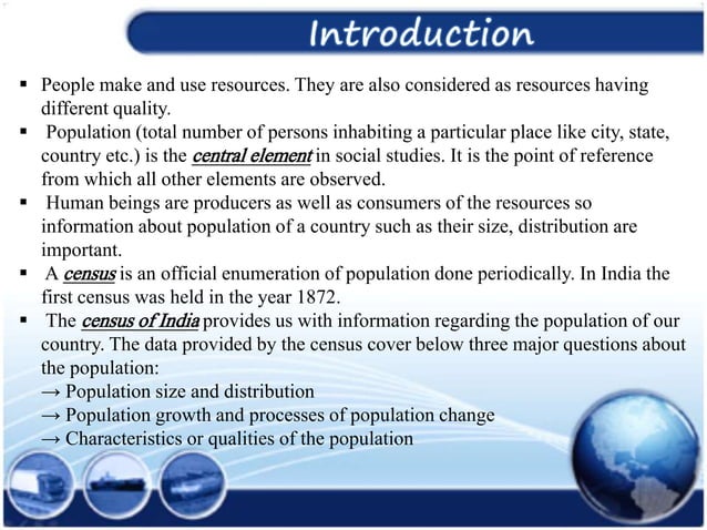 Population ( class 9 ) | PPTX | Reproductive Health | Diseases and ...