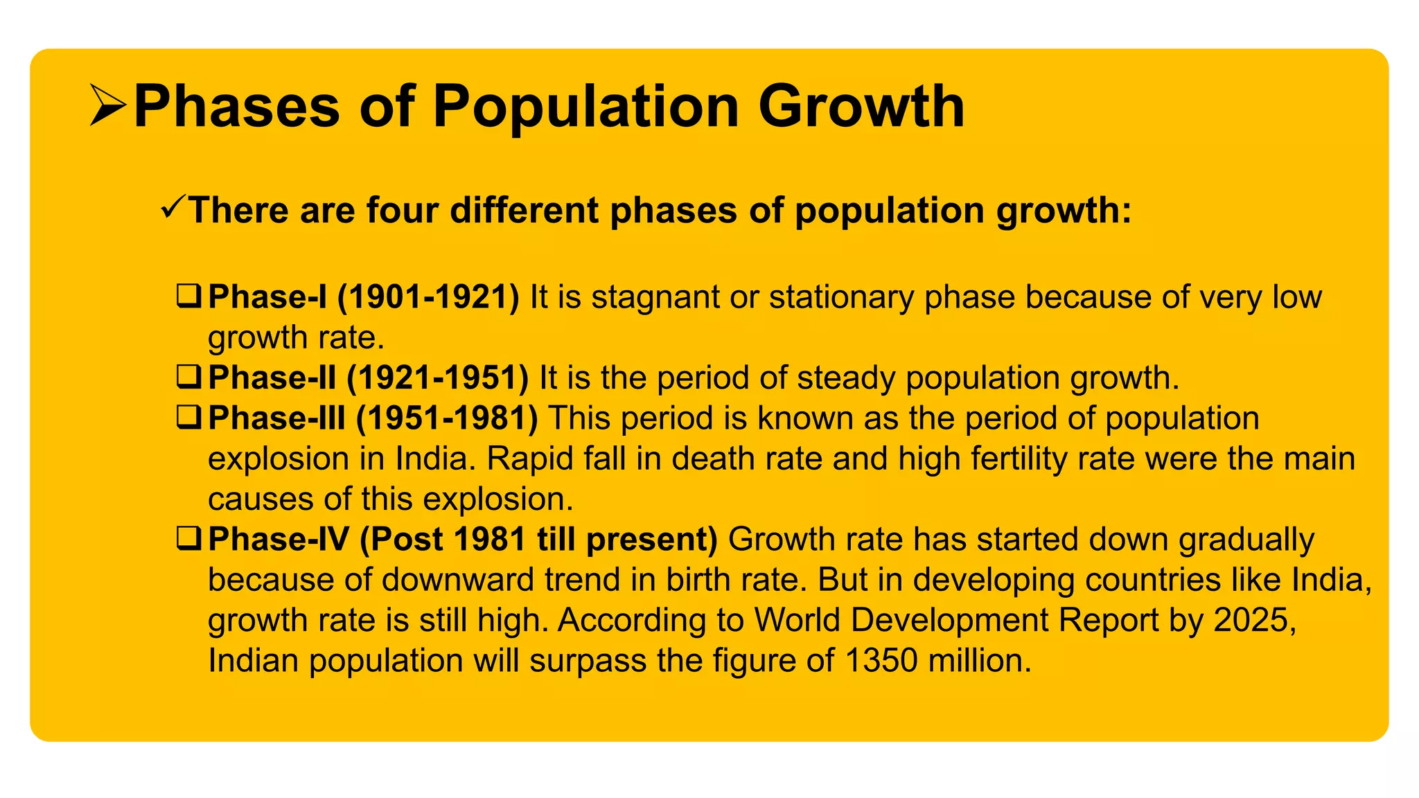 Population Distribution Density Growth And Composition Pptx