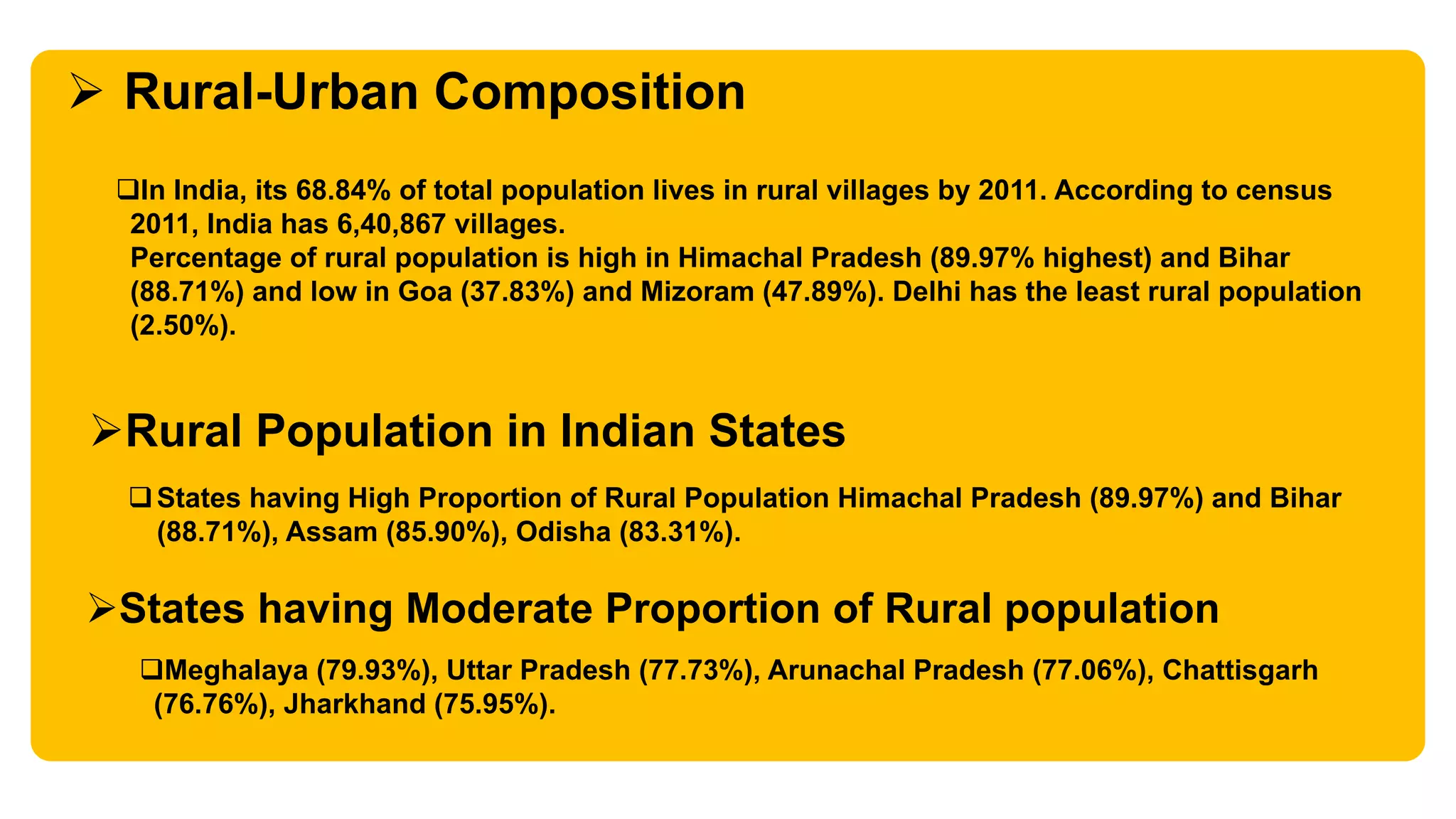 Population distribution, density, growth and composition | PPTX
