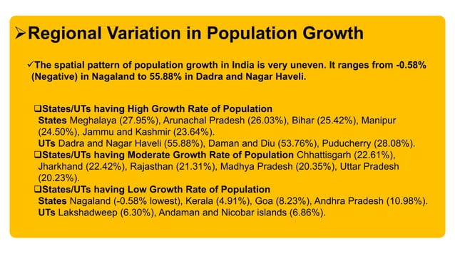 Population distribution, density, growth and composition | PPTX ...
