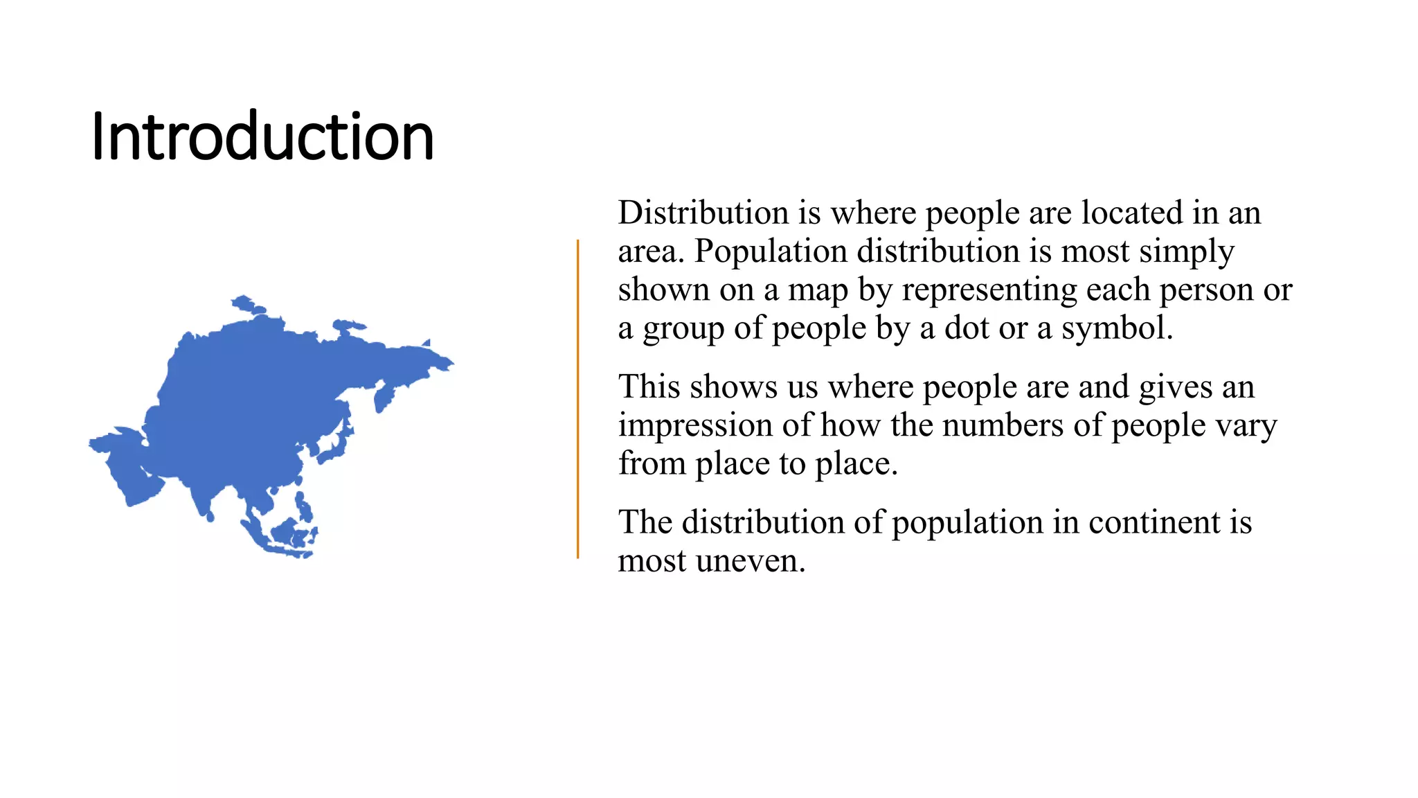 Population distribution in India and Factors affecting the distribution ...