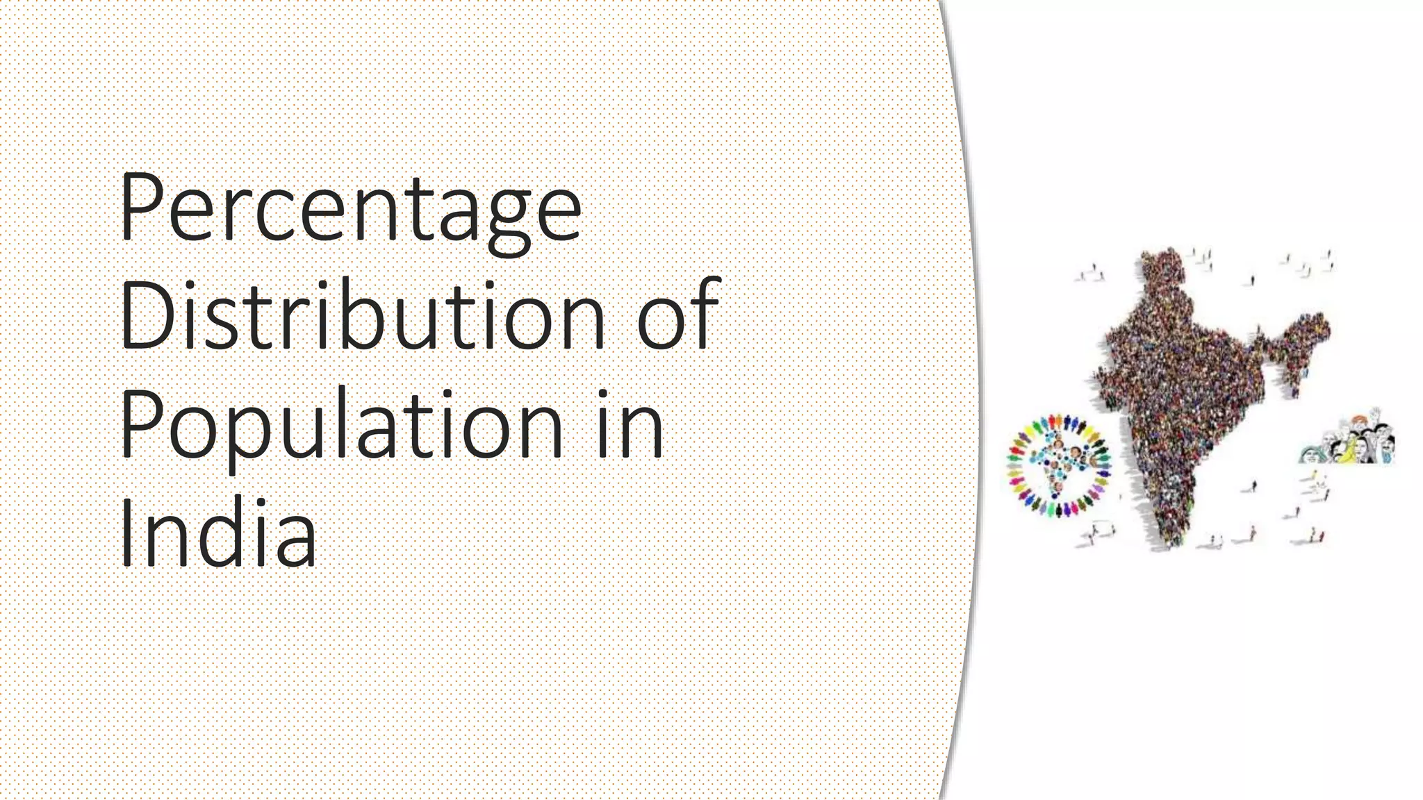 Population distribution in India and Factors affecting the distribution | PPTX