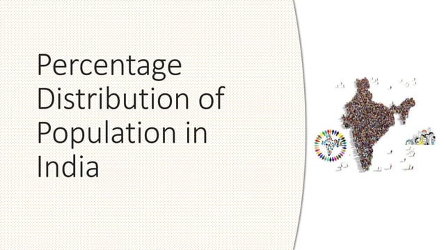 Population distribution in India and Factors affecting the distribution ...