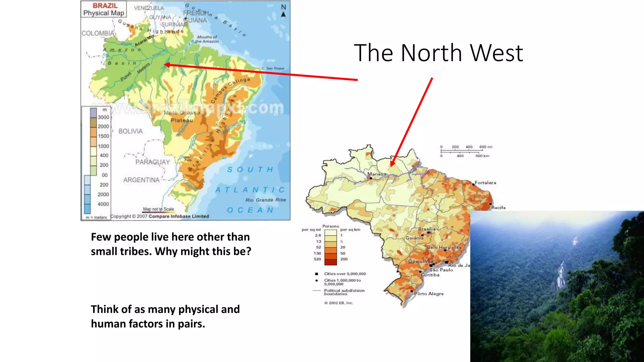 Population distribution of brazil | PPT