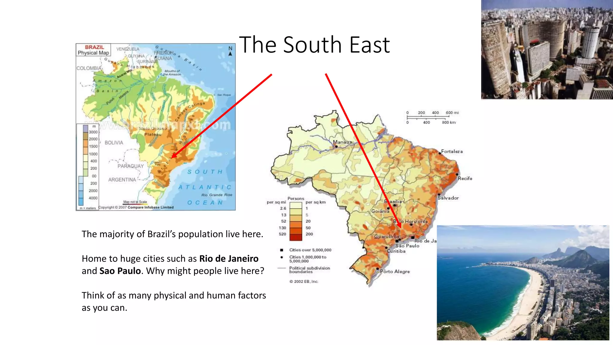 Population distribution of brazil | PPT