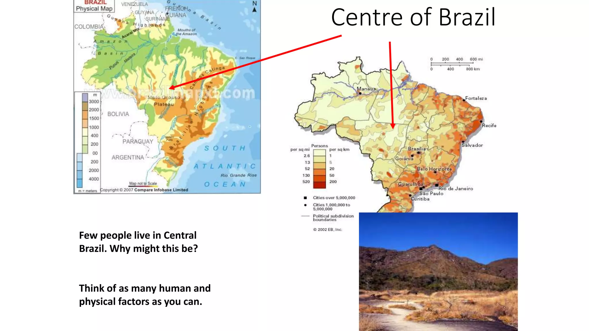 Population distribution of brazil | PPT