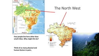 Population distribution of brazil | PPT