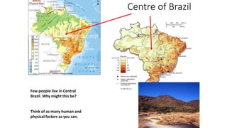 Population distribution of brazil | PPTX