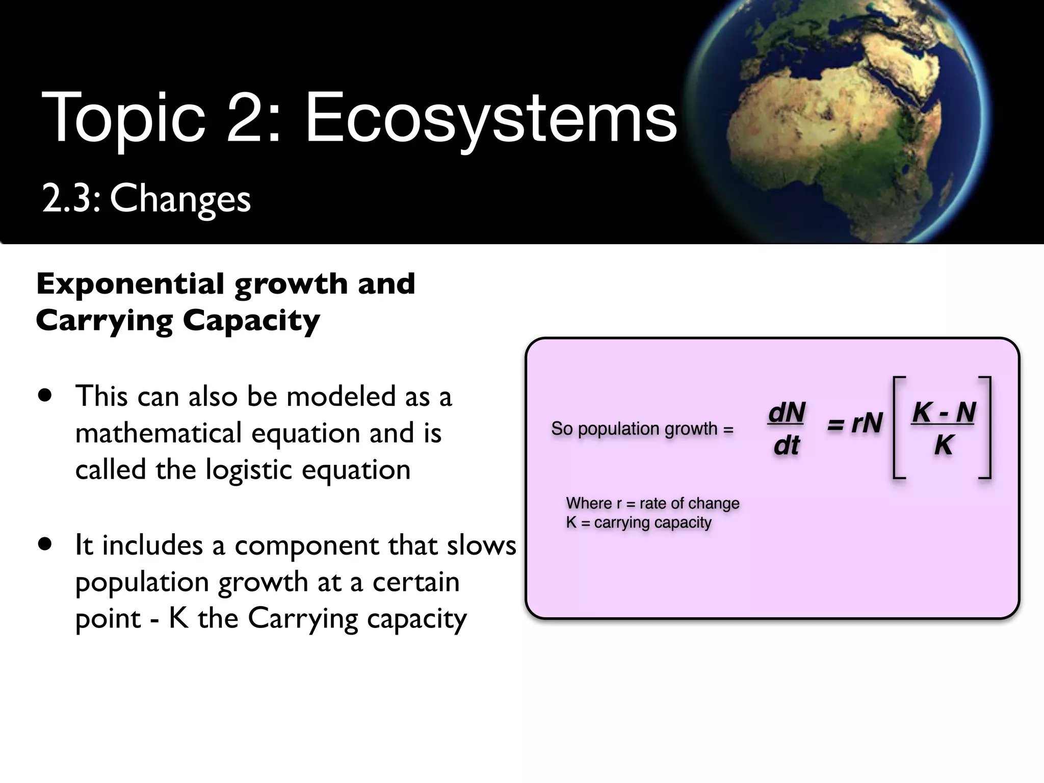 Population Dynamics | PPT