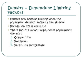 Population dynamics | PPT