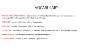 AS Human Geography - Population dynamics | PPT