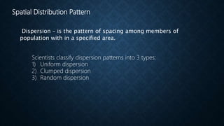 Population dynamics | PPTX