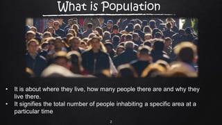 Population dynamics understanding basics | PPT