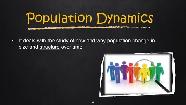 Population dynamics understanding basics | PPT