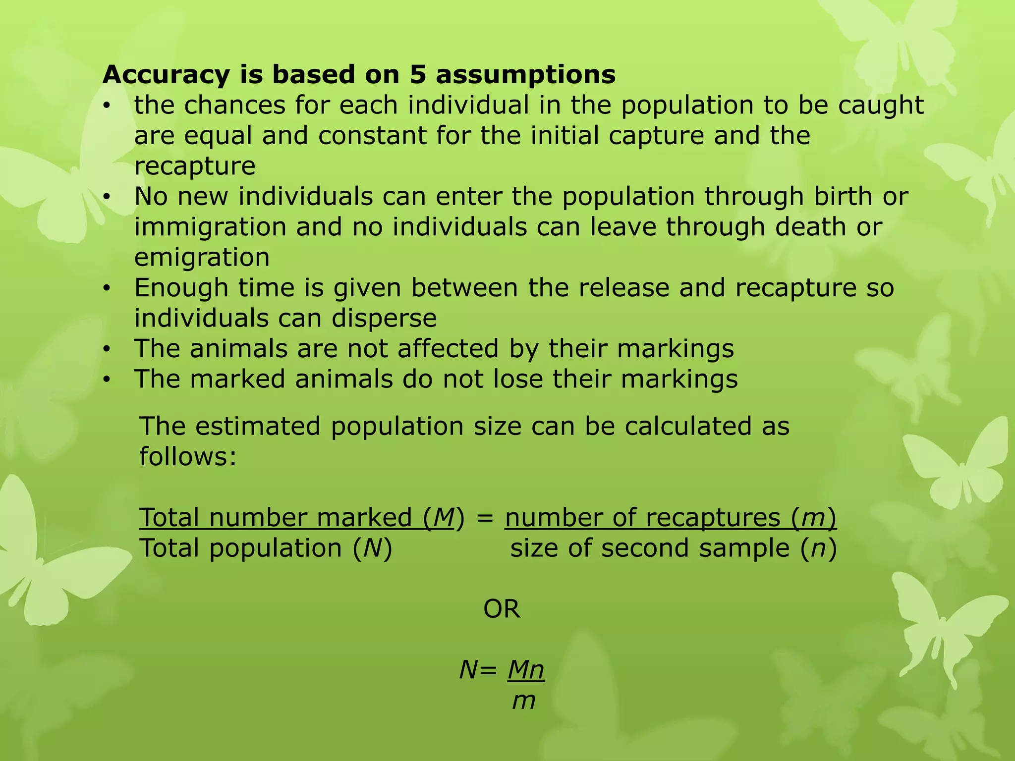 Population dynamics presentation | PPTX